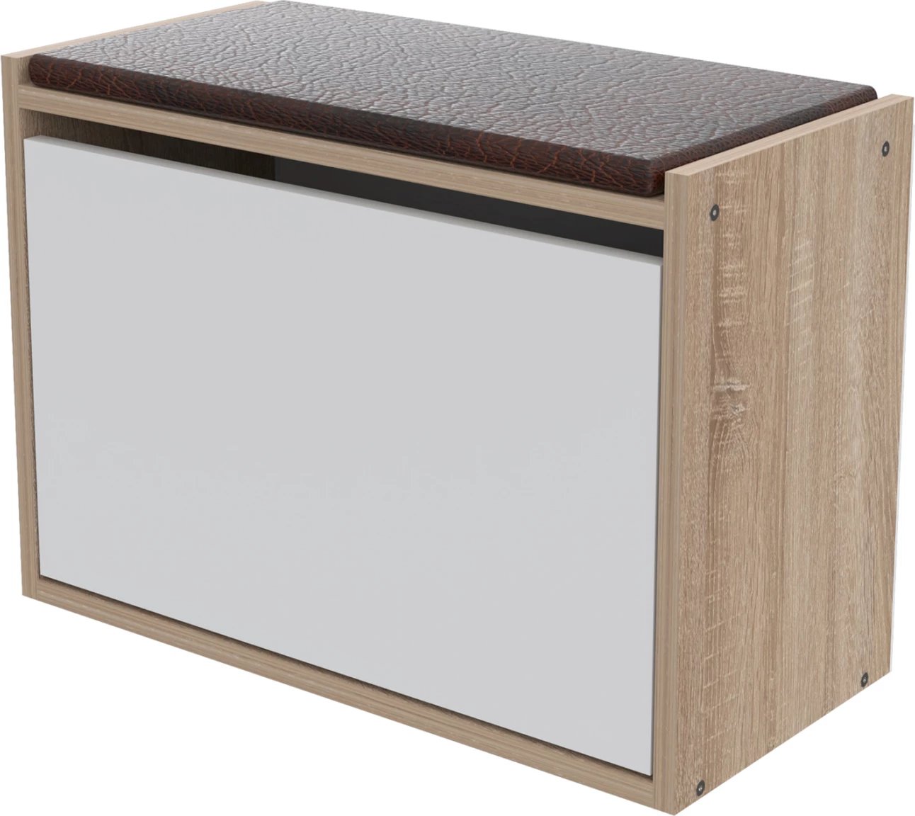 Raft këpucësh me ulëse VIDAL FH18190.01 melaminë | foleja