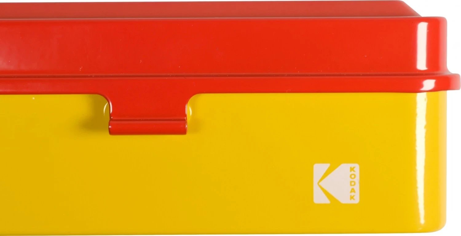 Kasë filmash Kodak 120/135, e kuqe/e verdhë | foleja