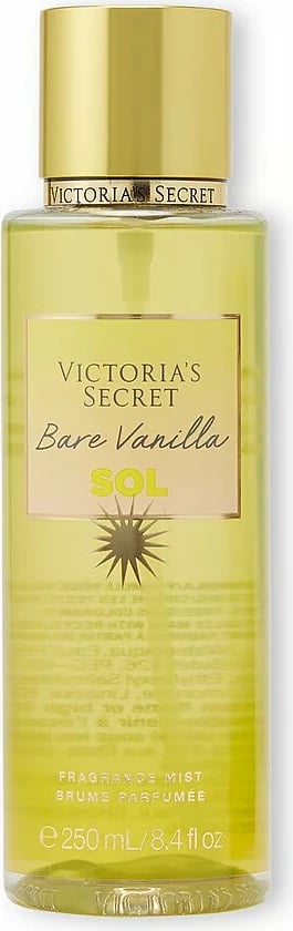 Fragrance Mist Bare Vanilla Sol Victoria's Secret | foleja