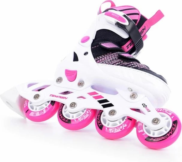 Rollera për vajza Tempish, të bardha, tënardja dhe rozë | 37 - 40 | BSW ...