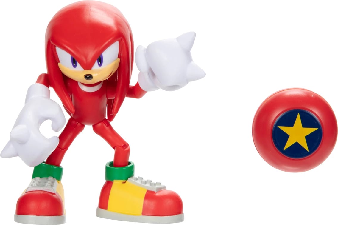 Sonic the Hedgehog Wave 11 - Modern Knuckles 10cm Articulated Figure ...