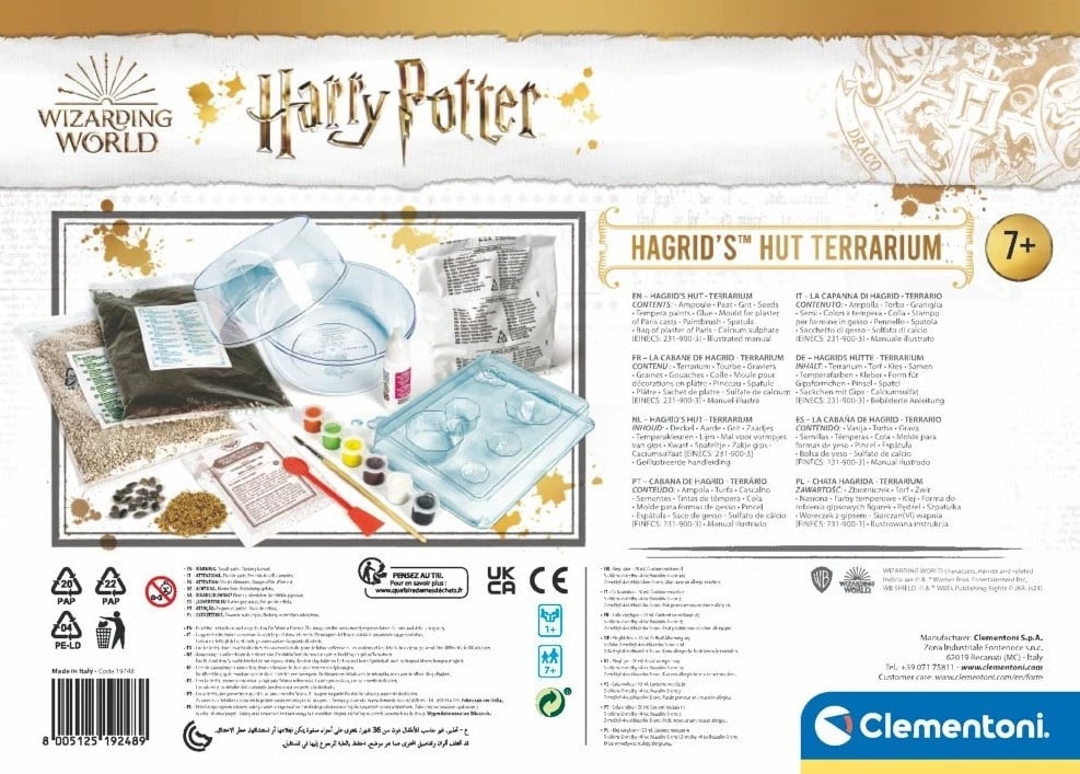 Lodër Clementoni Terrarium Harry Potter 19248 | foleja