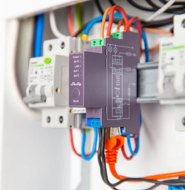 Ndërprerës inteligjent Shelly Pro 2 | PRO-200000019