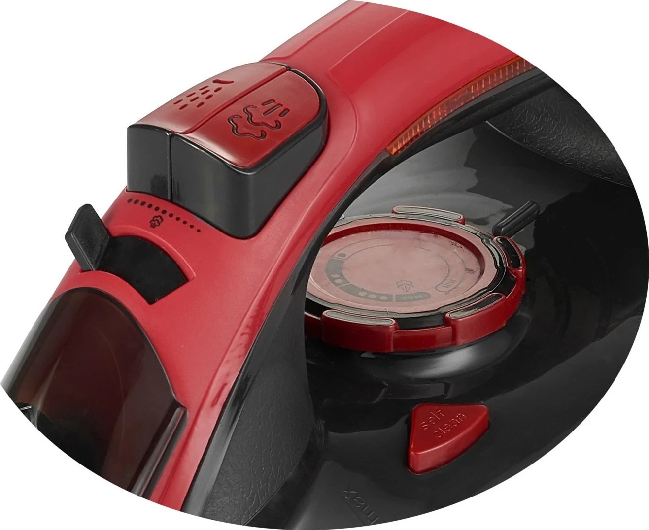 Hekur me avull Adler MS 5031, 3000 W, i kuq | foleja