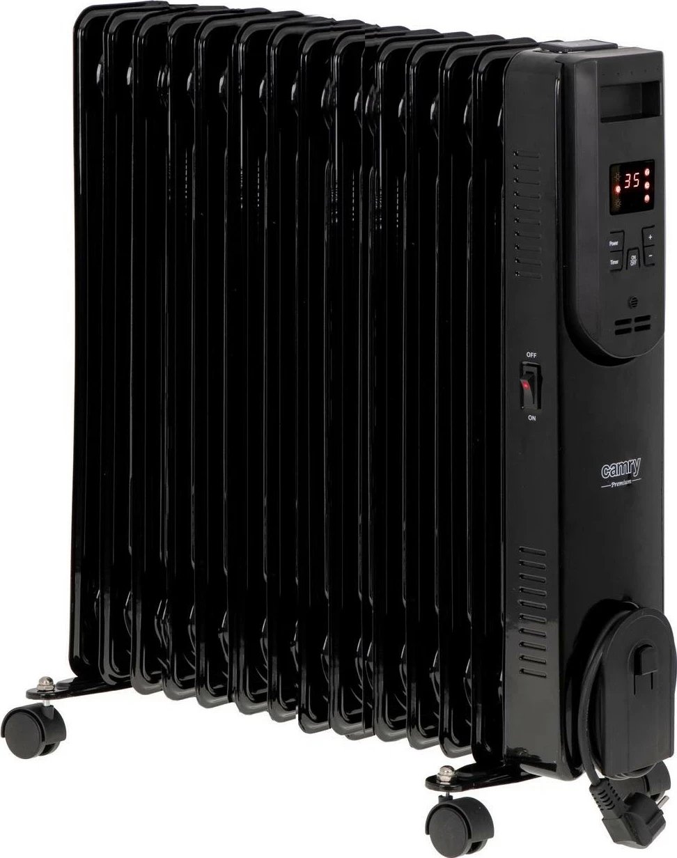 Ngrohës me vaj Camry CR 7820, 2500W, i zi | foleja