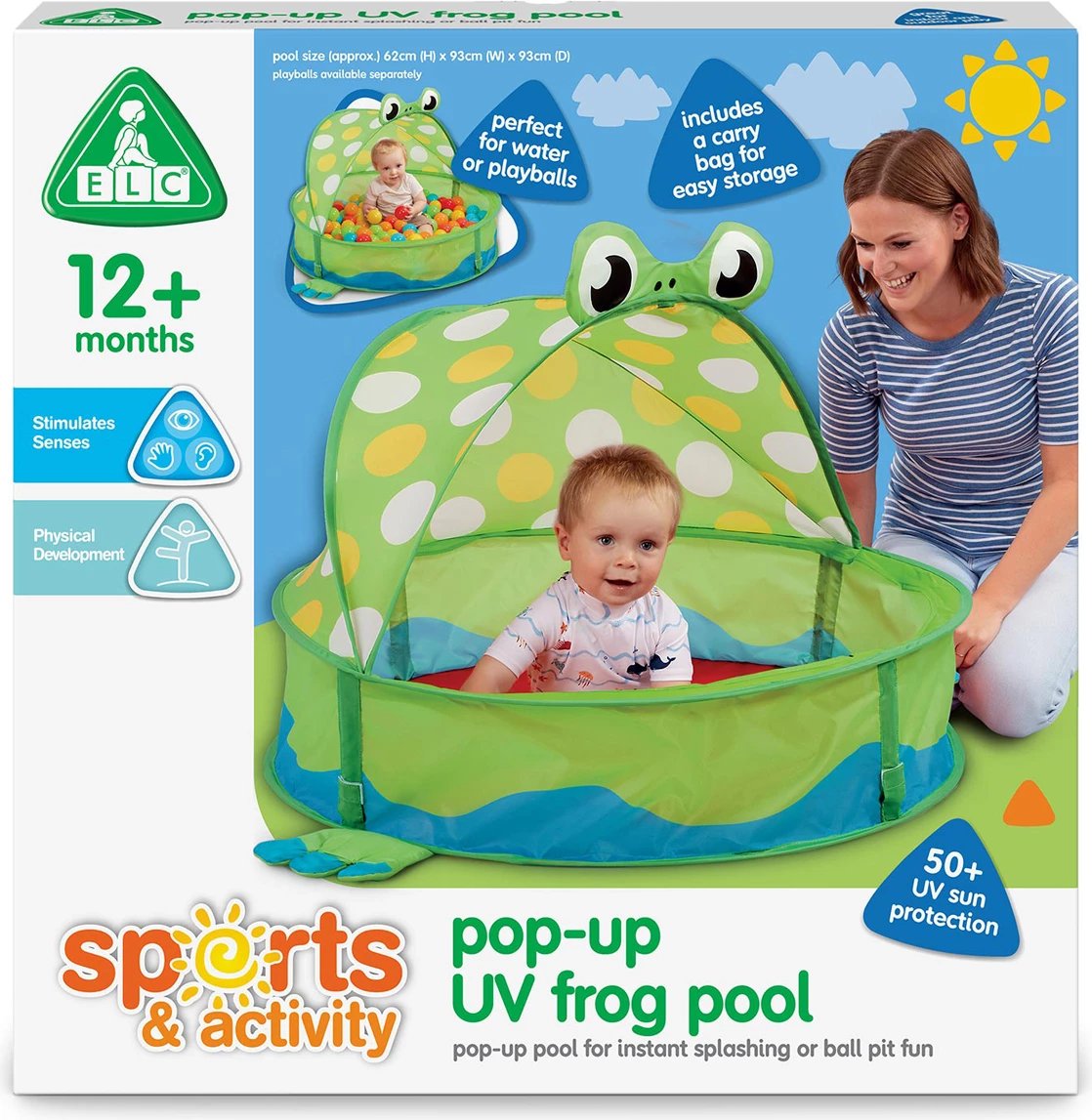 Early Learning Centre Pop-Up UV Frog Pool | ENT-200000503