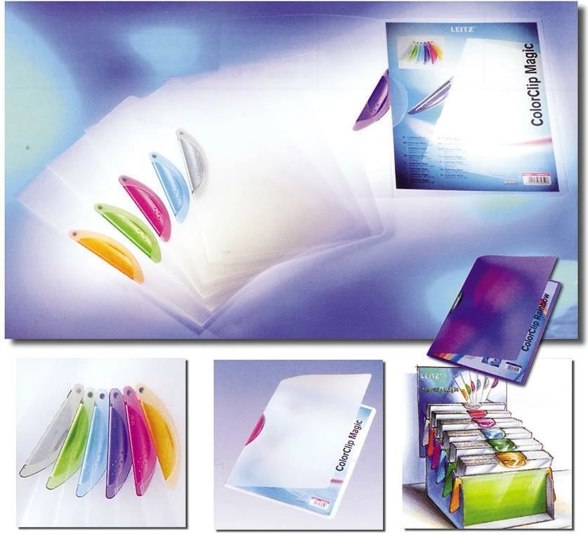 Dosje NEXT me kapëse kromi, PP A4, Ngjyra të ndryshme | NXT-200000874