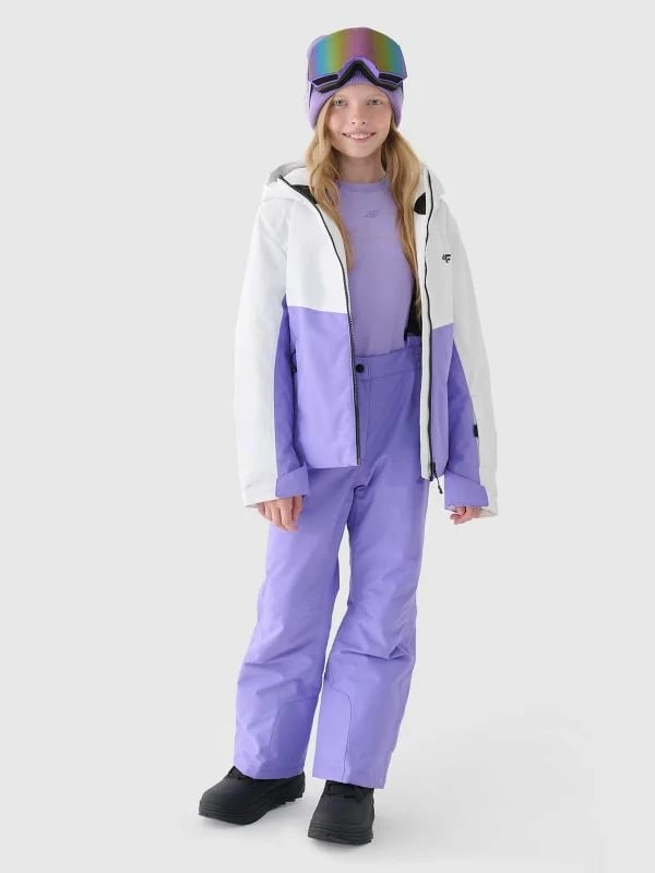 Jakne dimri 4f për fëmijë, vjollcë | 152 | BSW-200053456.3