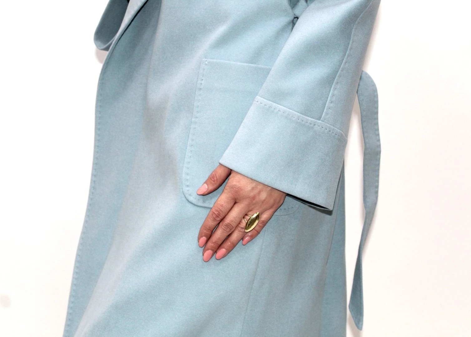 Pallto për femra Verda, e kaltër e hapur | BBV-200000005