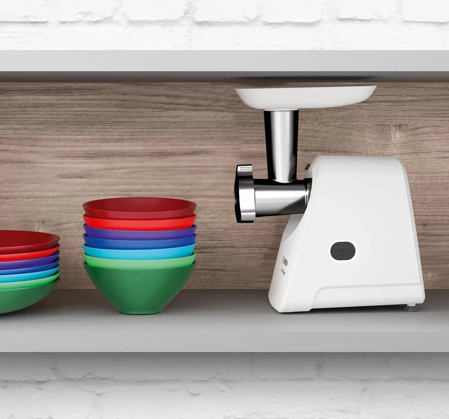 Makinë për bluar mishin Bosch MFW2510W, e bardhë | KOM-200109001