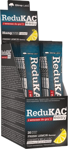 Vitamin pluhur ReduKAC™ Easy, 20 qese | foleja
