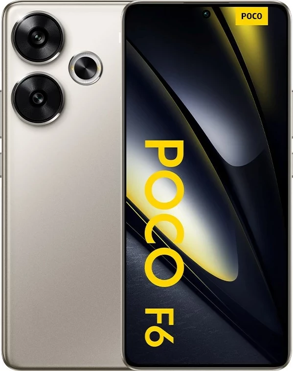Celular Xiaomi Poco F6 5G 12/512GB Titanium | foleja