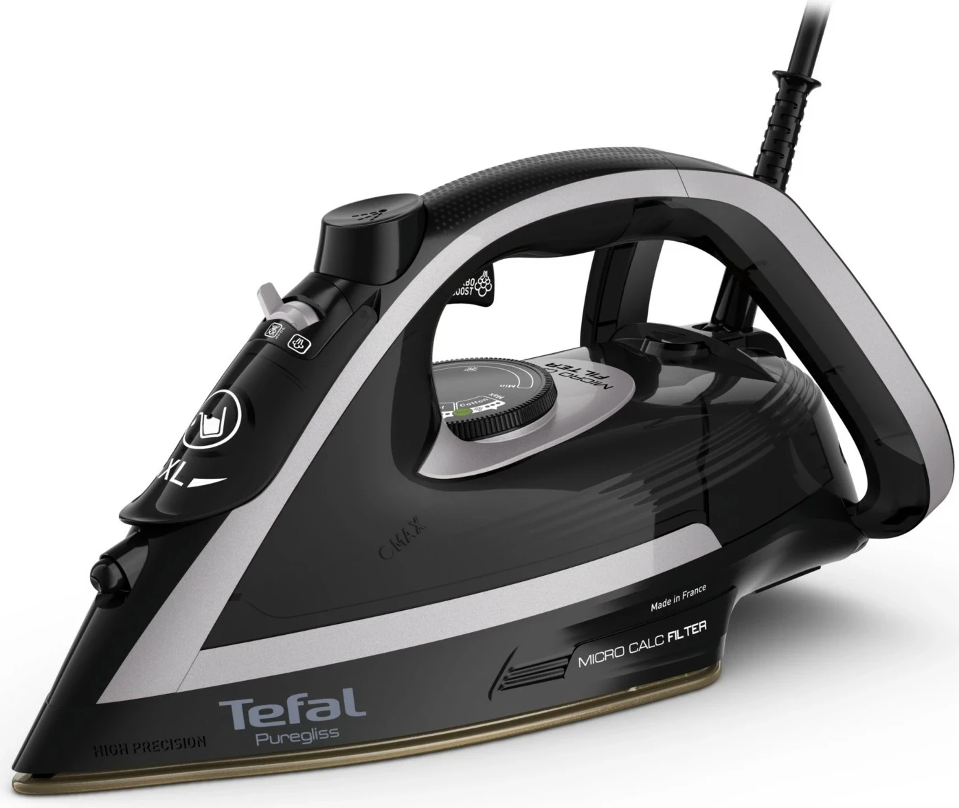 Hekur Tefal Puregliss FV8062, 2900W, i zi | foleja