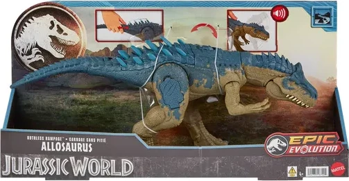 Jurassic World Ruthless Rampage Allosaurus Dinosaur Figure | ENT-200000848