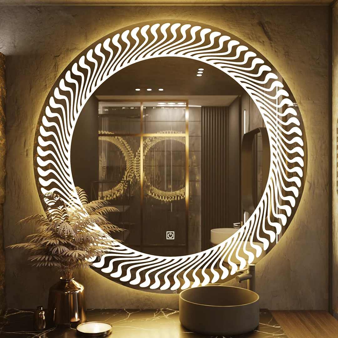 Pasqyre per banjo me LED | foleja