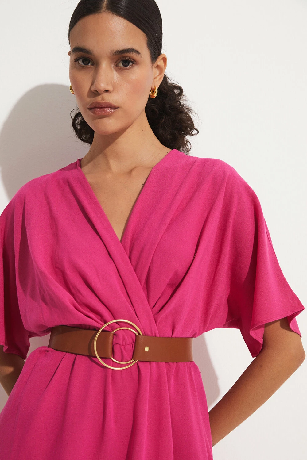 Fustan për femra June, rozë | YLL-200003006