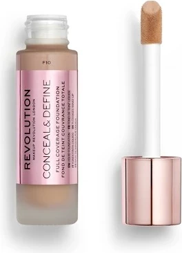 Krem pudër Revolution Conceal & Define, F10, 23ml | foleja