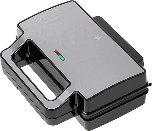 Toster për sanduiçe Adler AD 3073, Argjendtë - Zi | foleja