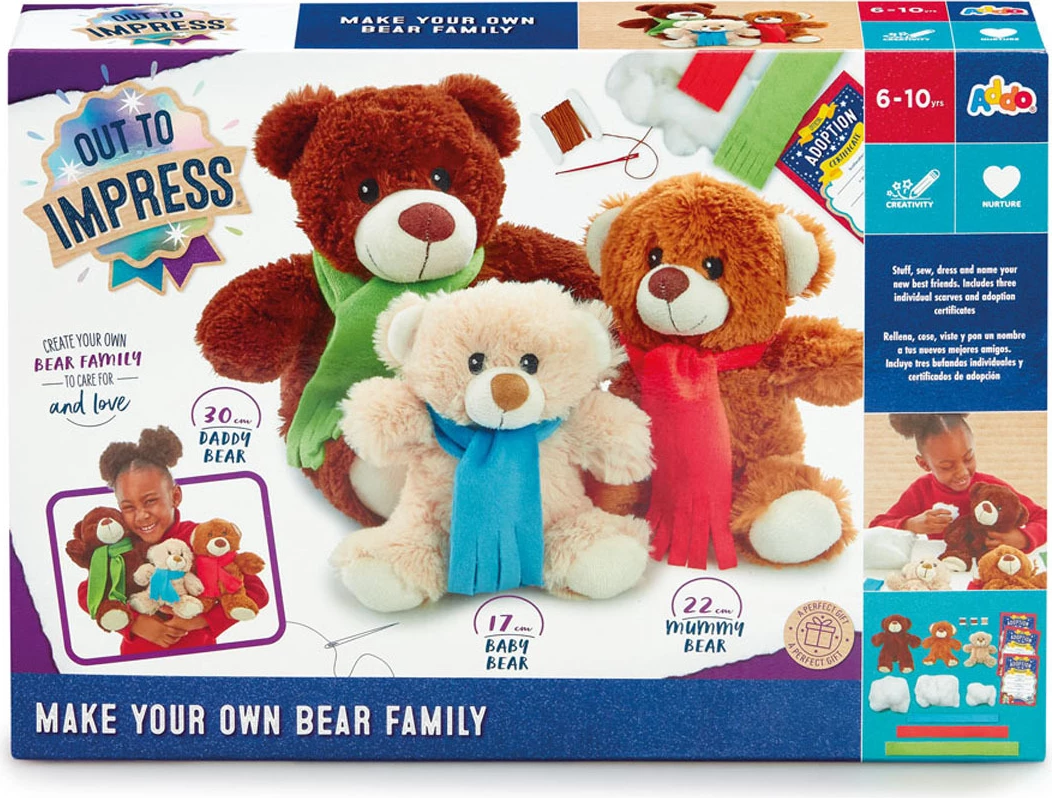 Out To Impress Make Your Own Bear Family | ENT-200000235 Out To Impress Make Your Own Bear Family | ENT-200000235