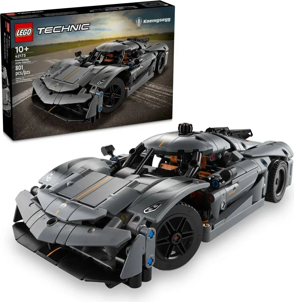 Set LEGO Technic 42173 Koenigsegg Jesko Absolute Grey Hypercar | ACN ...