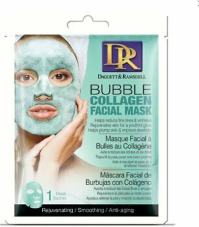 Maskë për fytyrë DR Bubble Facial Mask Collagen, 20g | foleja