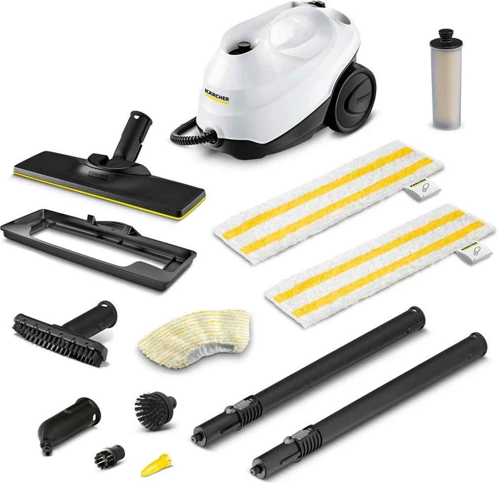 Pastrues me avull KARCHER SC 3 EasyFix Plus, i bardhë | foleja