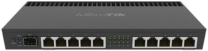 Router MikroTik RB4011IGS+RM, Gigabit Ethernet, i zi | foleja