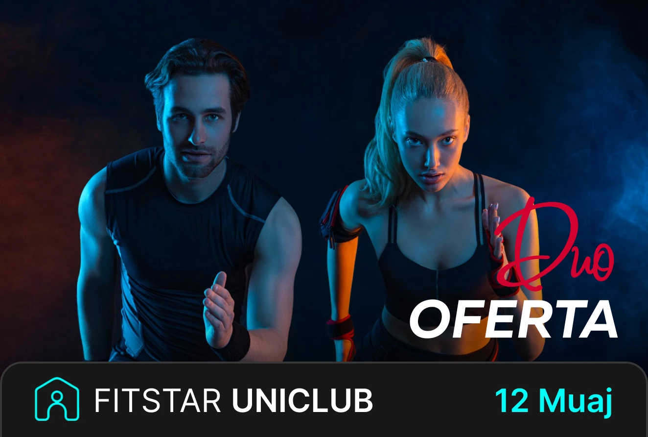Pako fitnesi, Fitstar Uniclub (2 persona) | foleja
