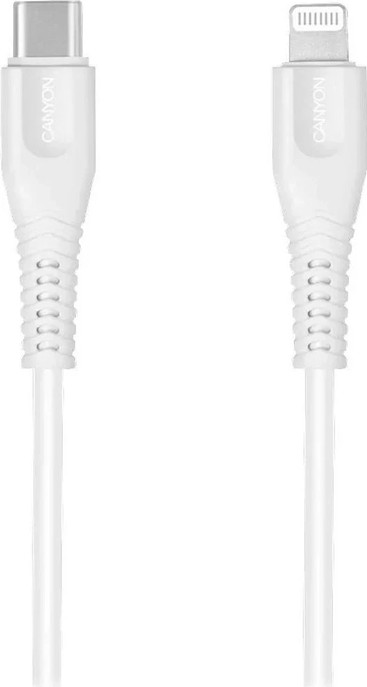 Kabllo Canyon MFI-4 USB-C/Lightning, 18W, e bardhë | KOM-200149727