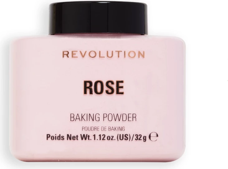 Pudër pluhur Revolution Rose, 32 g | foleja