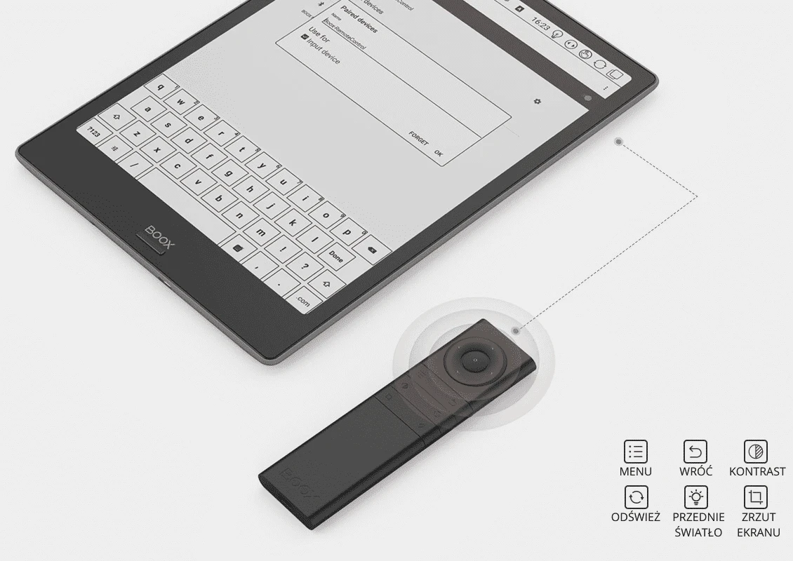 Kontroller Bluetooth ONYX Boox, i zi | foleja