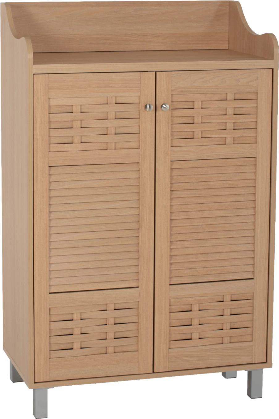 Dollap këpucësh CAILENA, melaminë, ngjyrë natyrale | foleja