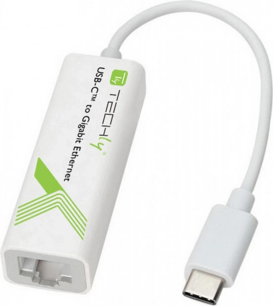 Kartë Rrjeti Gigabit Techly 020379 - Adapter nga USB-C 3.1 në RJ45 | KOM-200054729