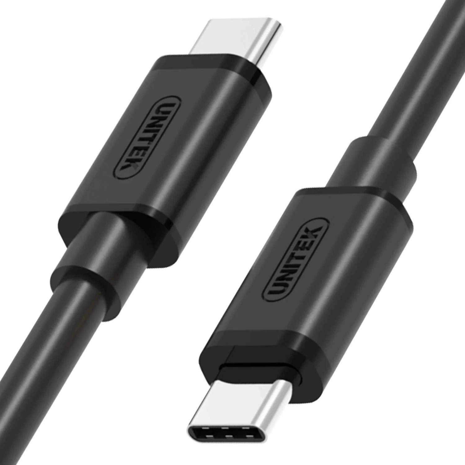 Kabllo Unitek USB-C, e zezë | foleja