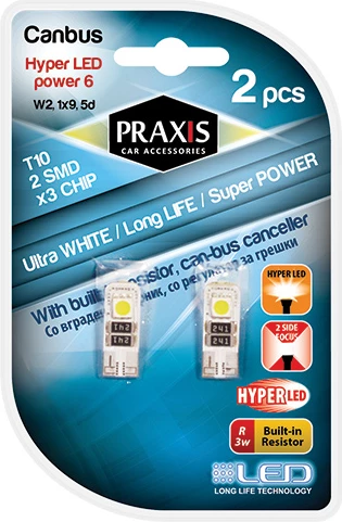 Drita LED Canbus Wx2.19.5D W5W 54019 | AUM-200000518