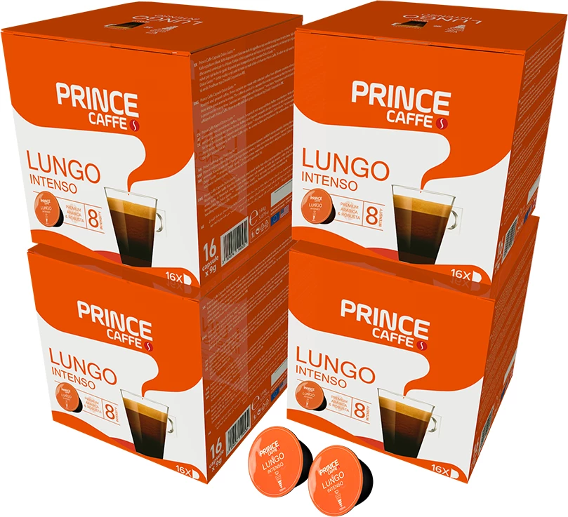 Prince Kapsula ( 4 Kuti ) Espresso Lungo Intenso | foleja