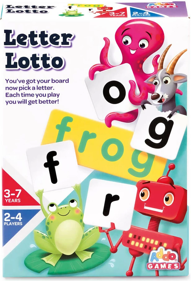 Addo Games Letter Lotto Card Game | ENT-200000256