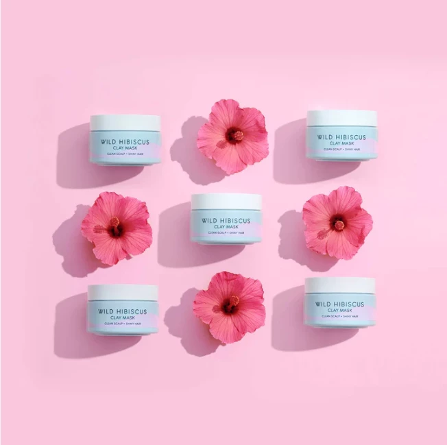 Maskë me argjilë & hibiscus të egër Mermaid + Me | foleja