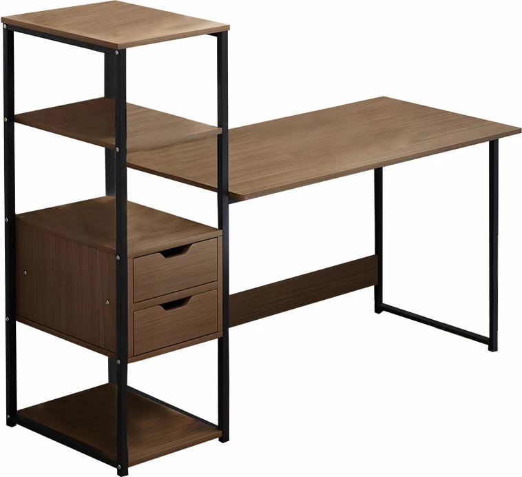 Tavolinë Zayn ΙΙ pakoworld me raft, MDF | foleja