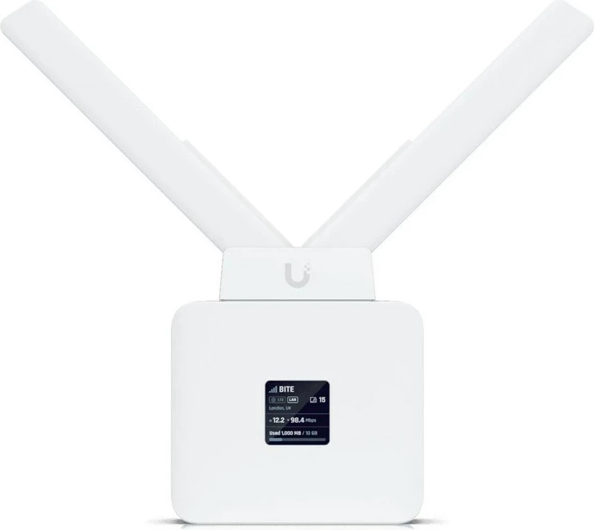 Router mobil Ubiquiti UniFi, 3G/4G/5G, i bardhë | foleja