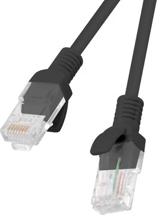 Kabllo rrjeti Lanberg RJ45, kat.5, 5m, e zezë | foleja