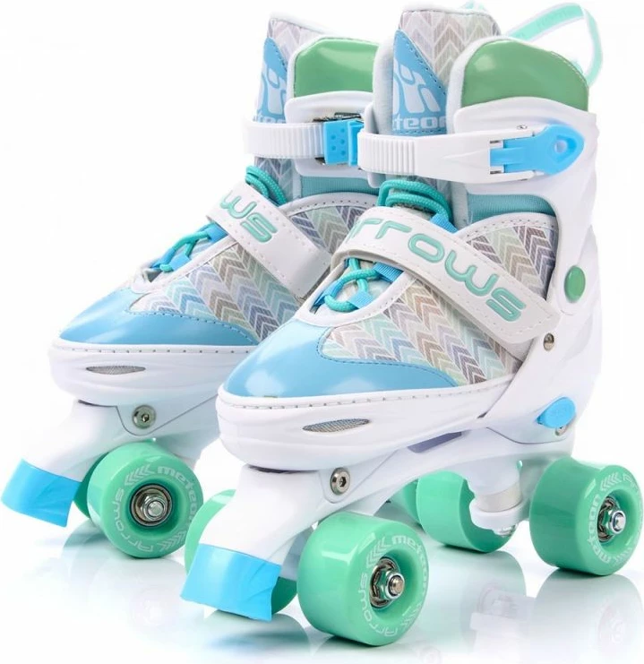 Rollera për femra dhe fëmijë Meteor, të bardha | Standarde | BSW ...