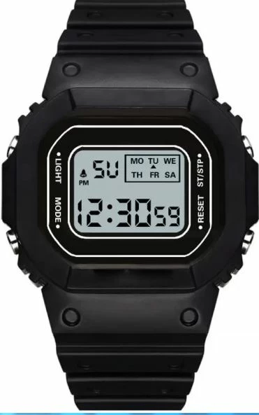 Orë digjitale Sport , zezë | foleja