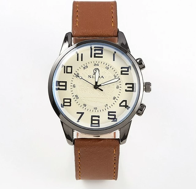 Orë dore për meshkuj BBW-6-15, kafe | NRB-200000301