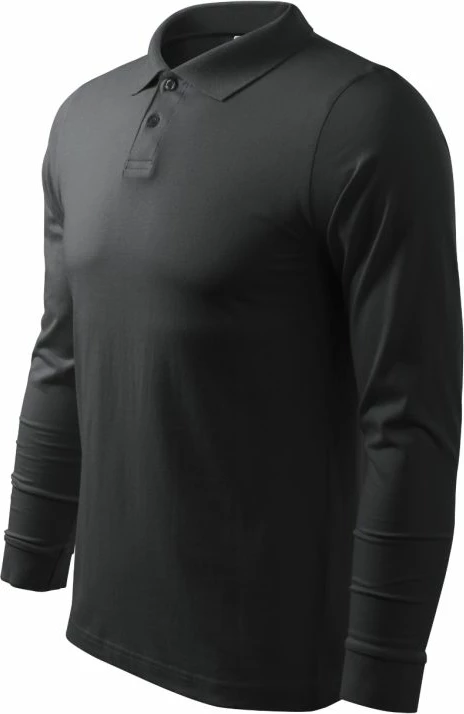 Maicë polo për meshkuj Malfini, e zezë | foleja