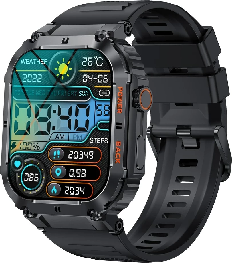 Smartwatch Denver SWC-191B, i zi | foleja