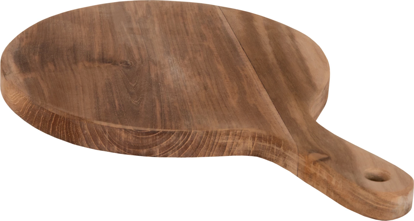 Dërrasë prerëse e rrumbullakët, dru teak, FH4292 | foleja