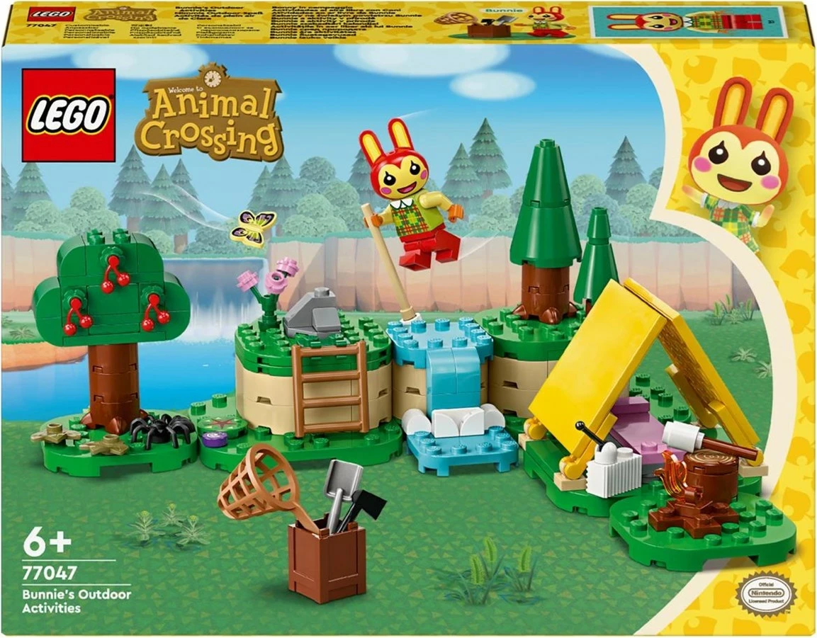 Set LEGO Animal Crossing 77047, Aktivitetet e Jashtme të Bunnie | ACN ...