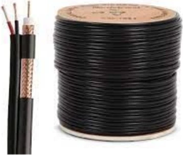 Kabllo koaksiale + përshtatës Allsttrong, RG59, 100m | foleja