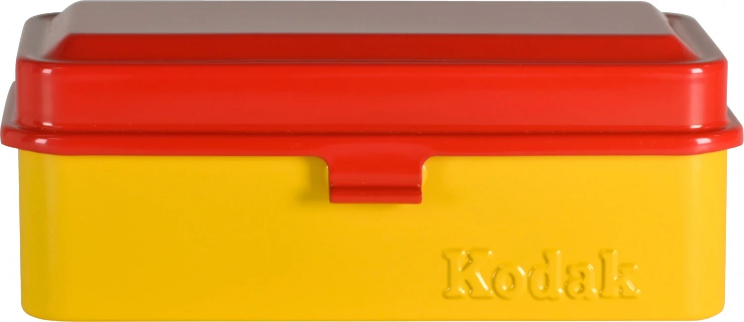 Kasë filmash Kodak 120/135, e kuqe/e verdhë | foleja